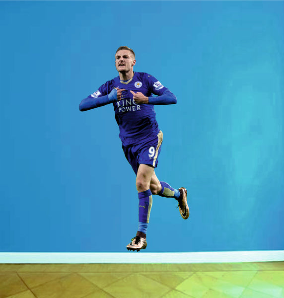 Jamie Vardy Wall Art Sticker - Full Colour – Wall Art Shop